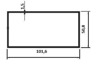 50X100 PT-TUBO 50X100 PRETO – HS Distribuidora